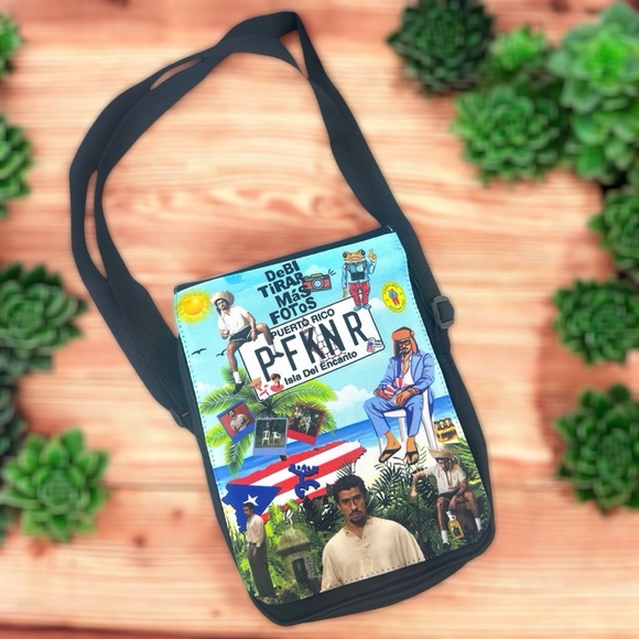Bad Bunny | Bags | Dtmf Bad Bunny Themed Crossbody Bag | Poshmark